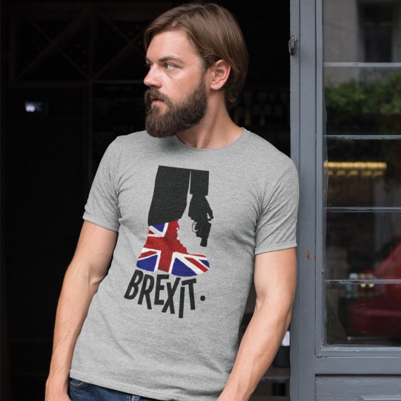 Brexit (Shooting Yourself In The Foot) T-Shirt | RedMolotov