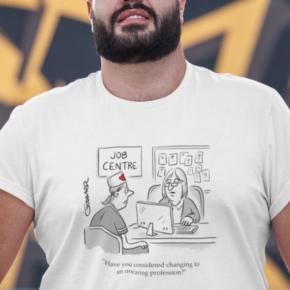 An Uncaring Profession T-Shirt | RedMolotov