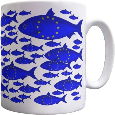 European Fish Ceramic Mug | RedMolotov