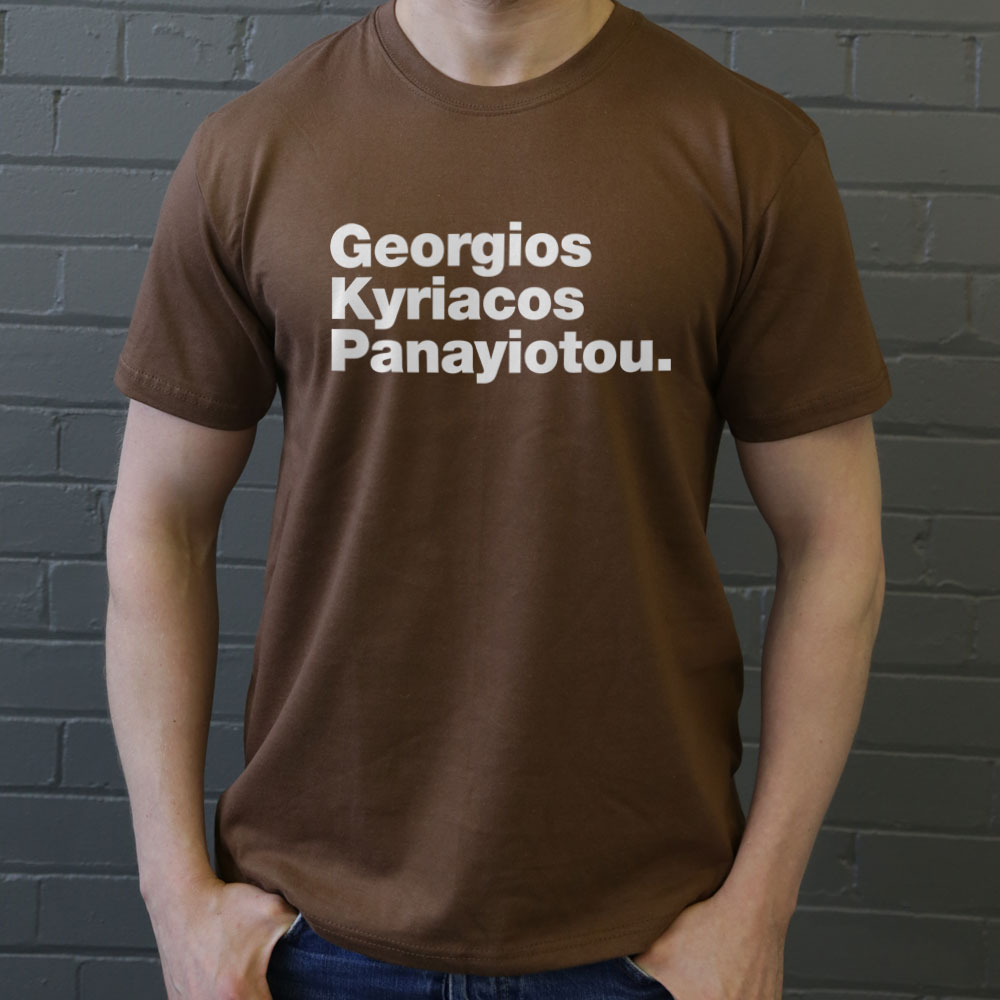 Georgios Kyriacos Panayiotou T-Shirt | RedMolotov