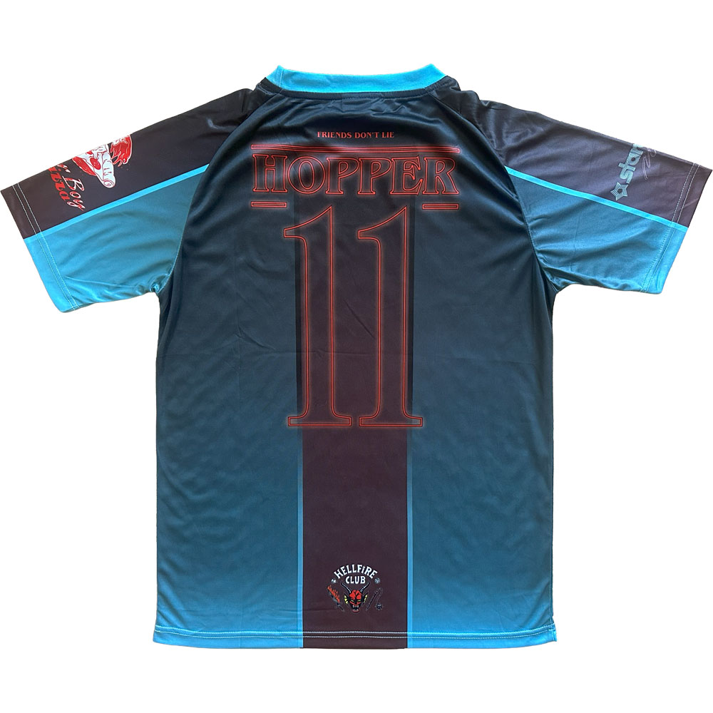 Inspired by Stranger Things: Jim Hopper Football Shirt | RedMolotov