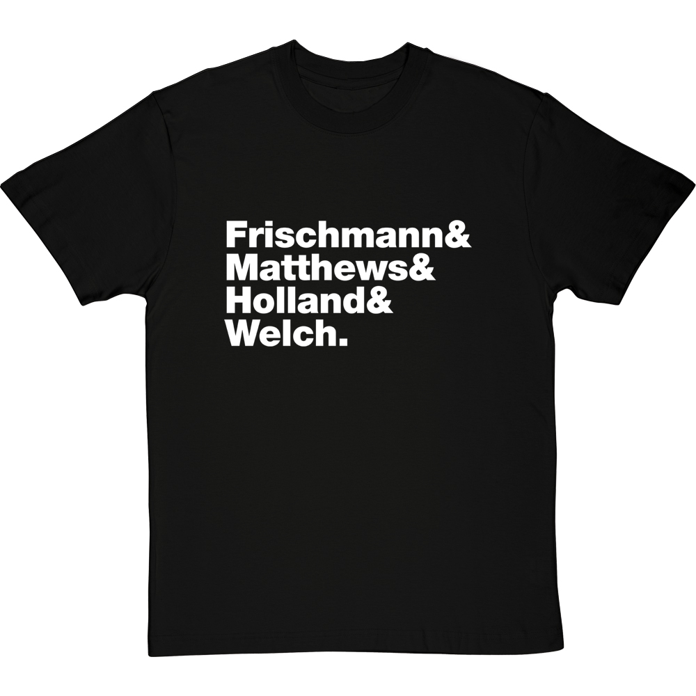 Elastica Line-Up T-Shirt | RedMolotov