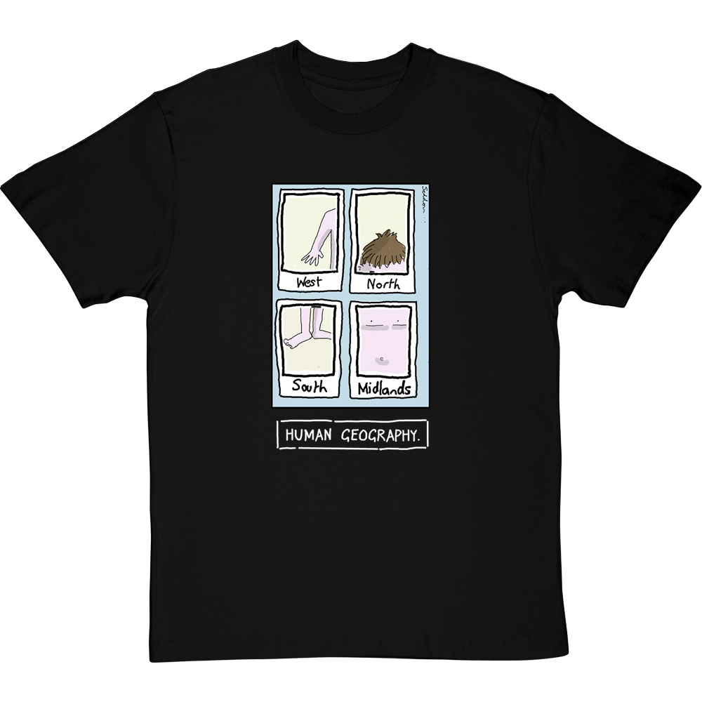 Human Geography T-Shirt | RedMolotov