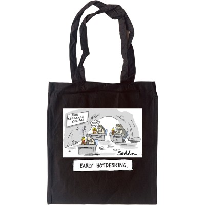 Early Hot-Desking Tote Bag | RedMolotov
