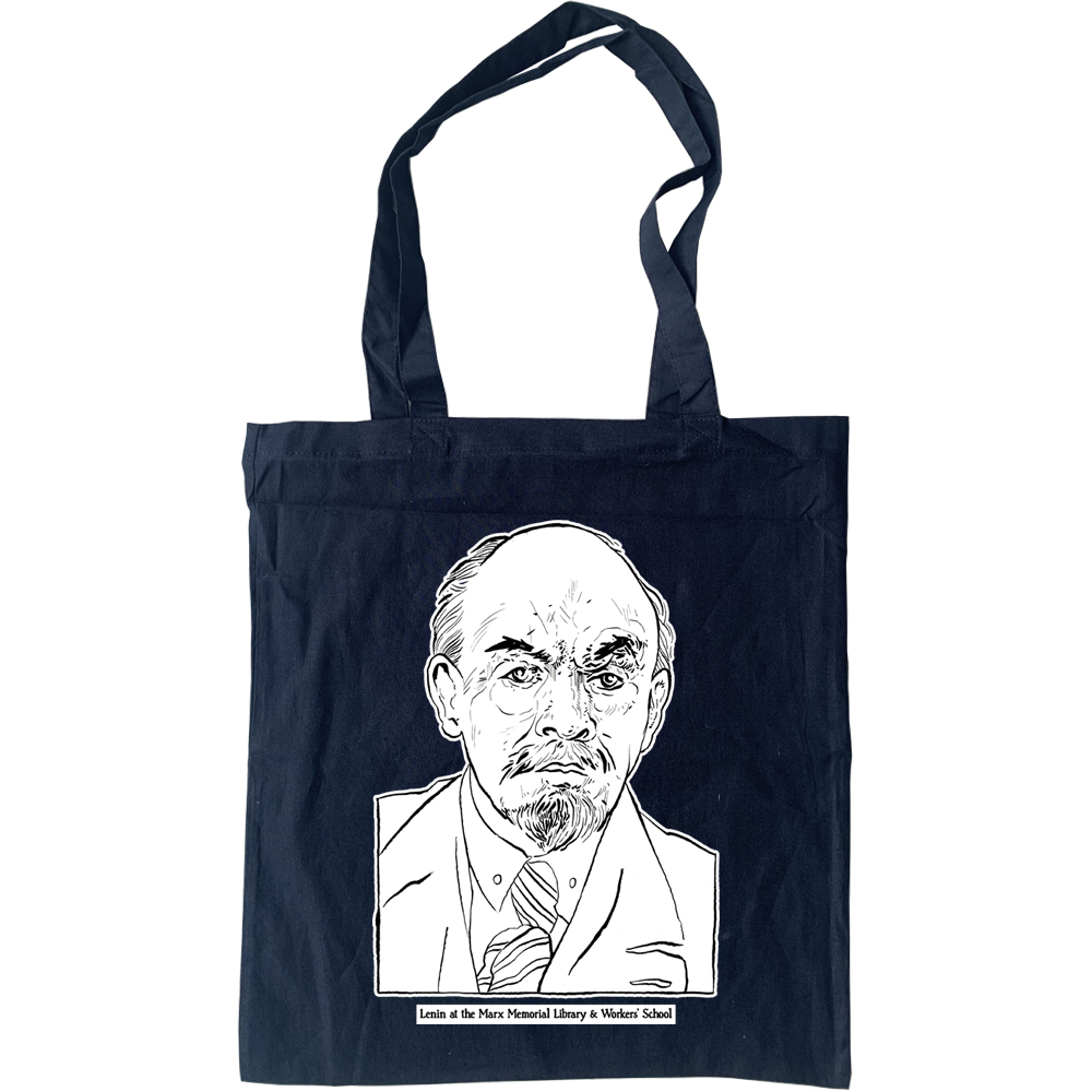 Lenin at the Marx Memorial Library and Workers' School Tote Bag ...
